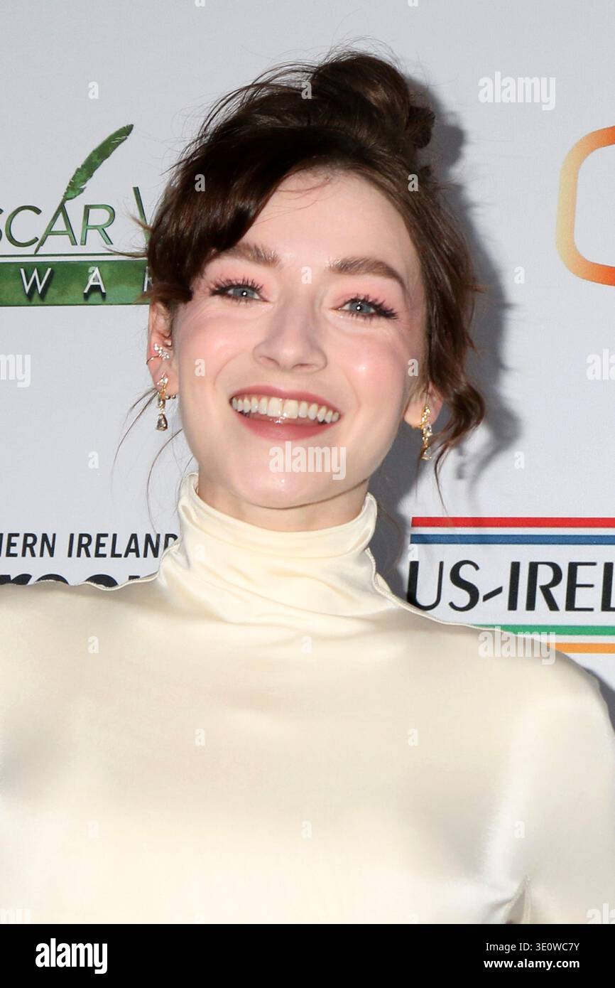 Los Angeles, USA. 12, March, 2026. Pictured left to right, Sarah Bolger ...
