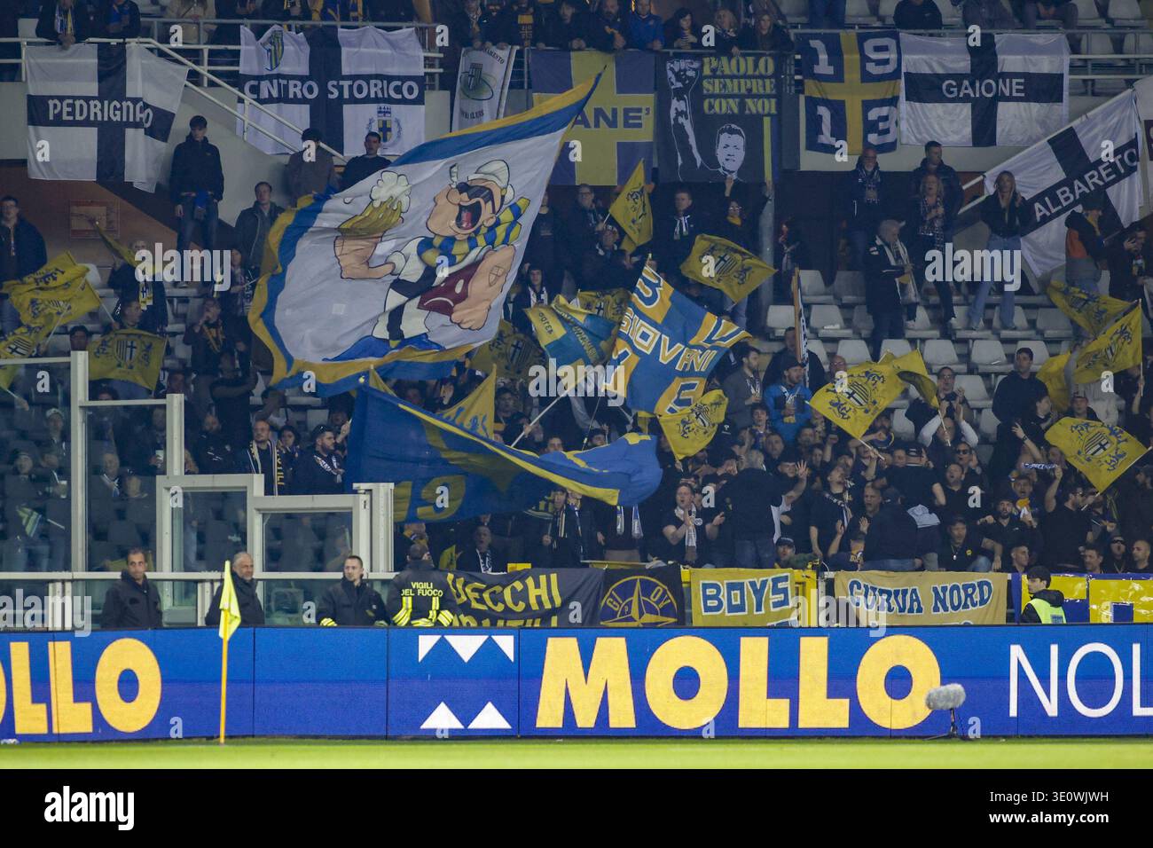Parma Calcio fans during the Italian Serie A, season 2025-2026 ...