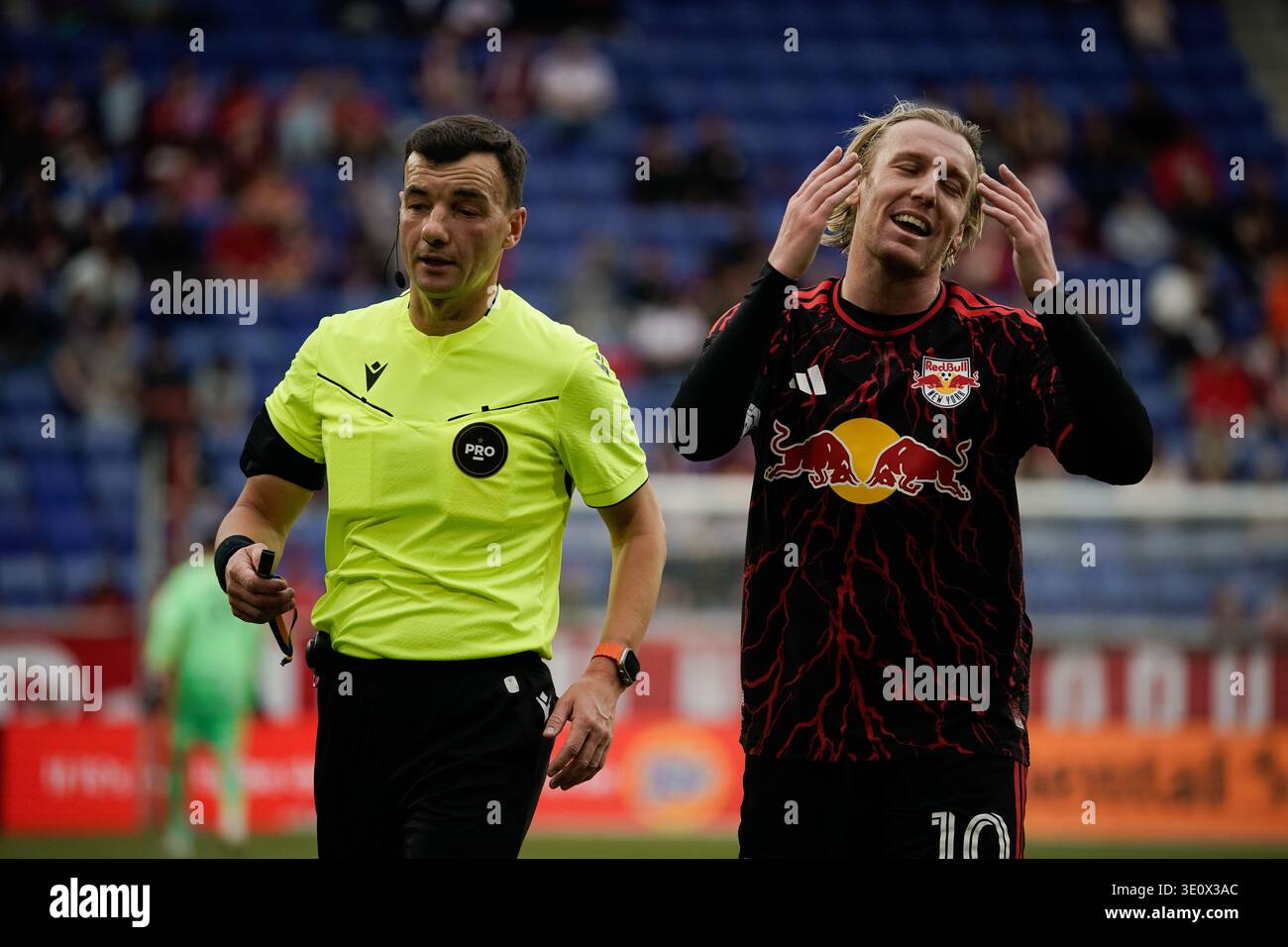 Emil Forsberg of RBNY seen in action during the Red Bull New York ...