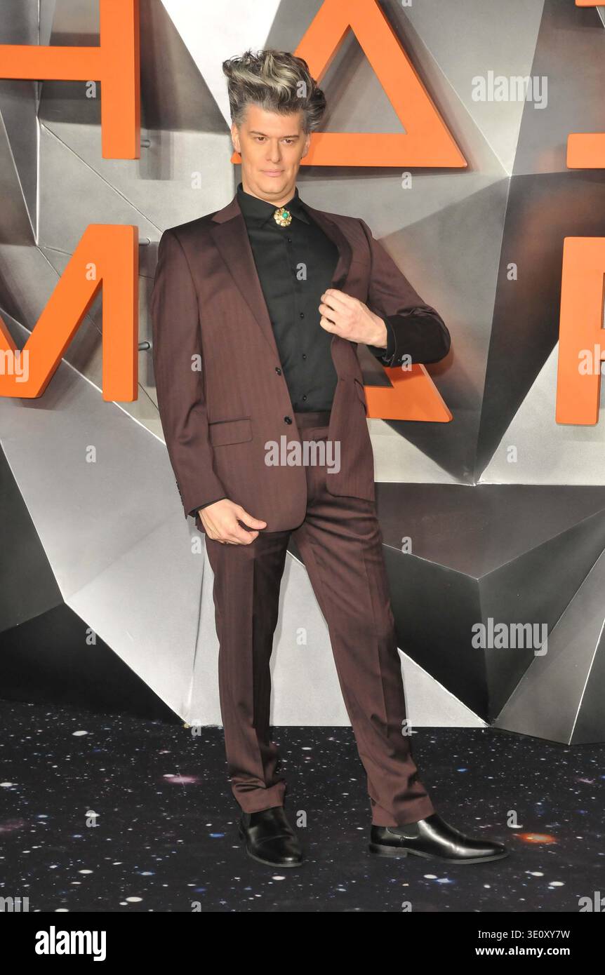 James Ortiz at the "Project Hail Mary" world film premiere, Cineworld ...