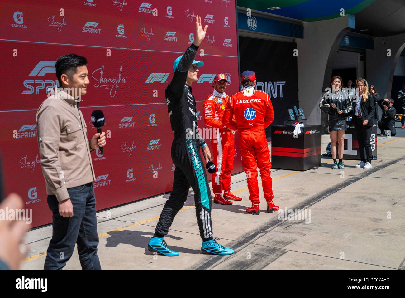 63 George Russell (Mercedes) 44 Lewis Hamilton (Ferrari) 16 Charles ...