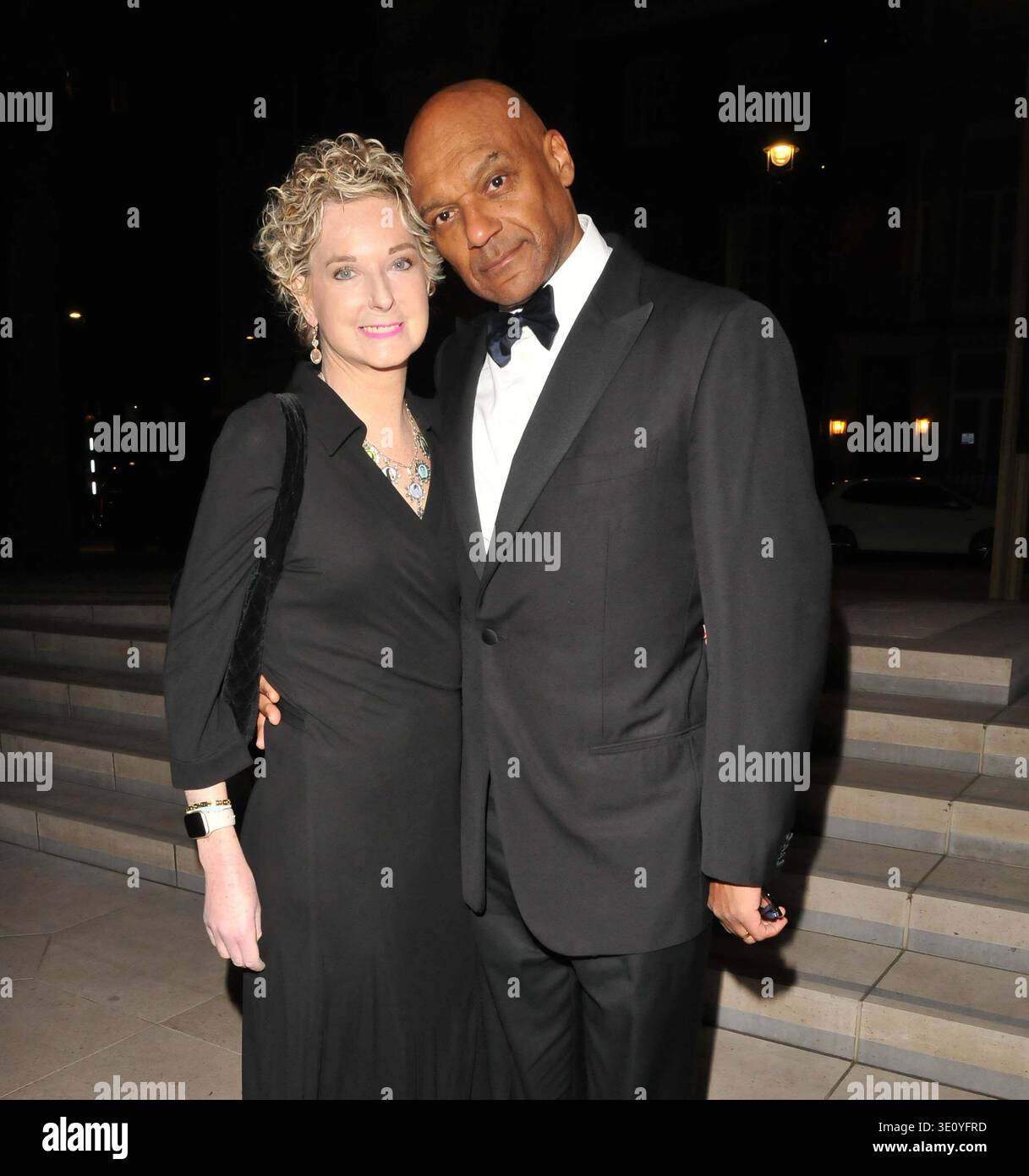 Fiona Hawthorne and Colin Salmon at the King's Trust Invest in Futures ...