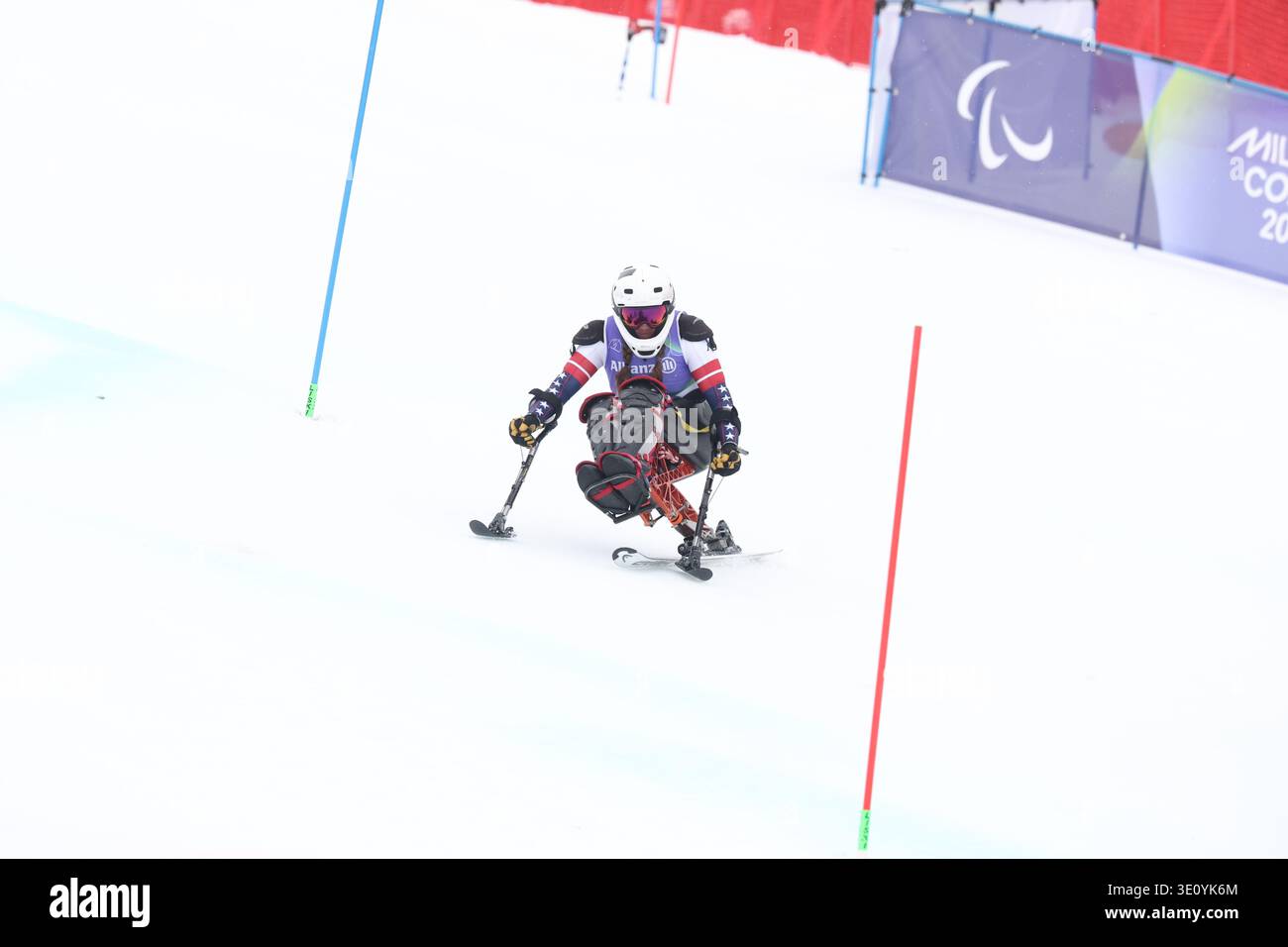 March 14, 2026, Milan, Lombardy, Italy: Hailey Griffin, USA Sit Skier ...