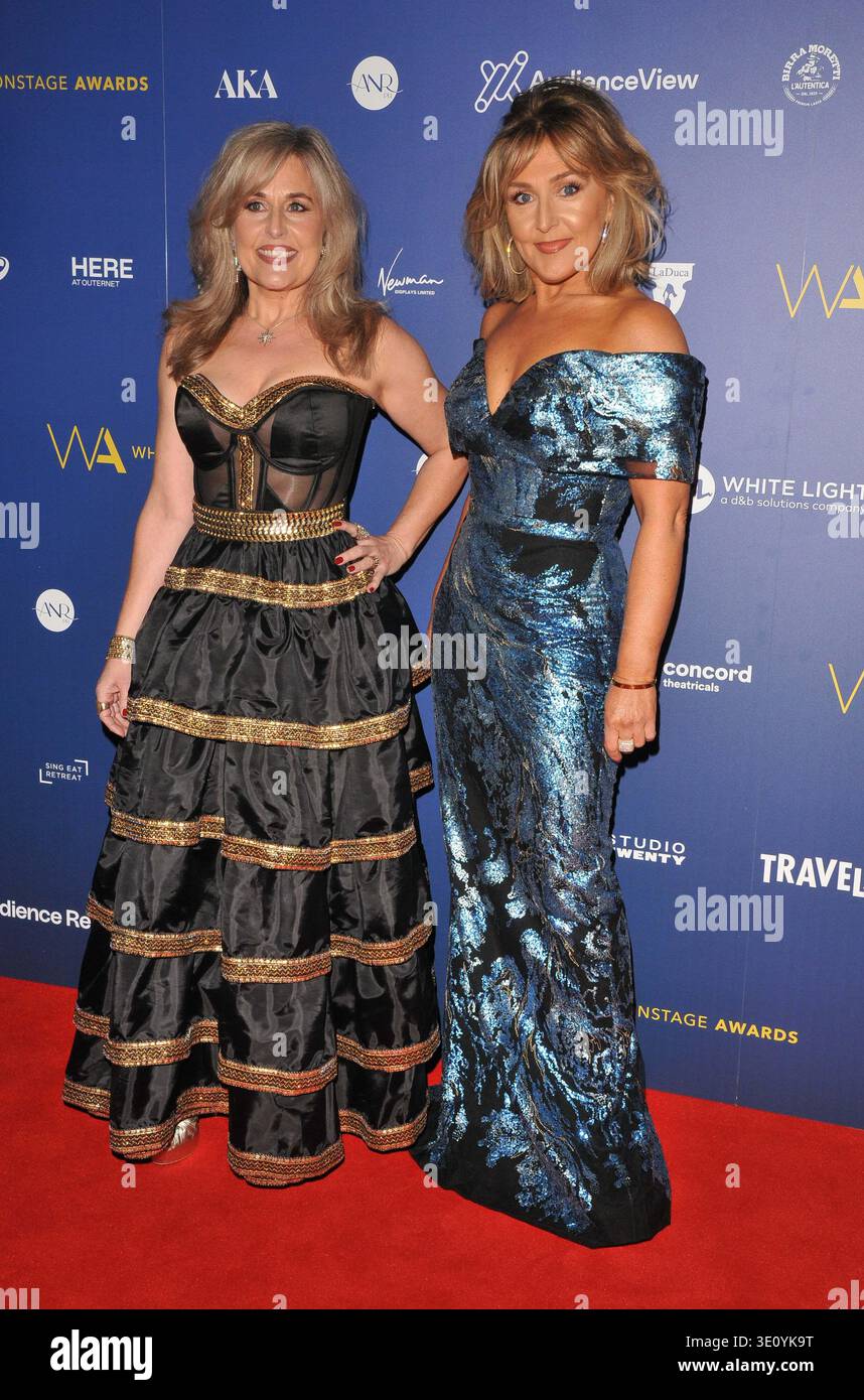 Gina Murray and Mazz Murray at the 26th Annual WhatsOnStage Awards 2026 ...