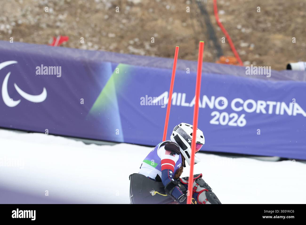March 14, 2026, Milan, Lombardy, Italy: Hailey Griffin, USA Sit Skier ...