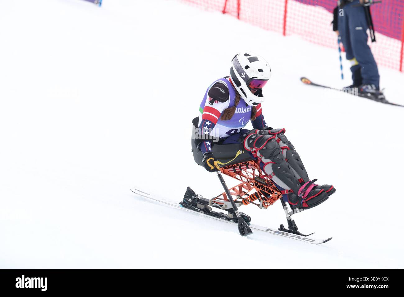 March 14, 2026, Milan, Lombardy, Italy: Hailey Griffin, USA Sit Skier ...
