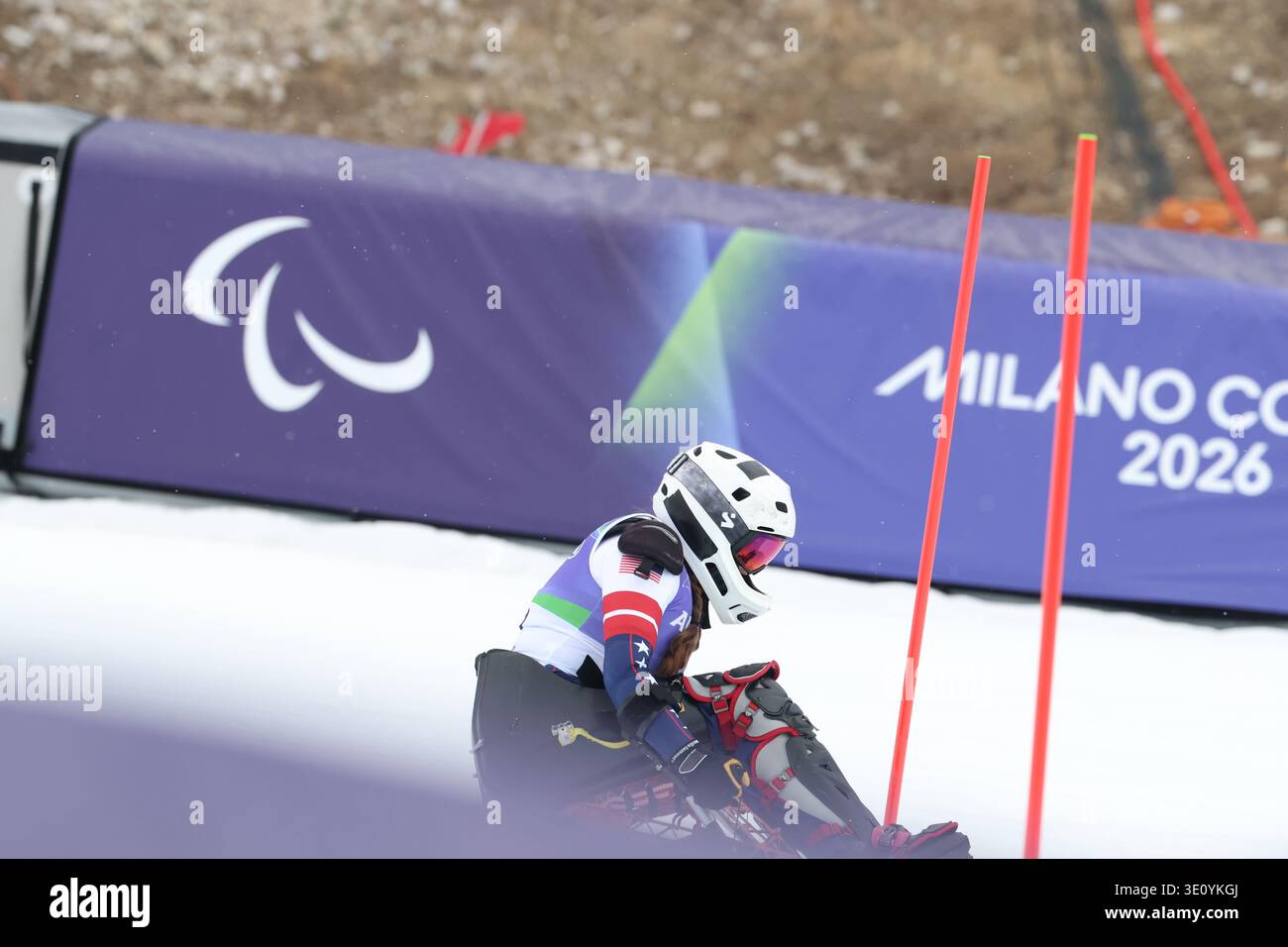 March 14, 2026, Milan, Lombardy, Italy: Hailey Griffin, USA Sit Skier ...