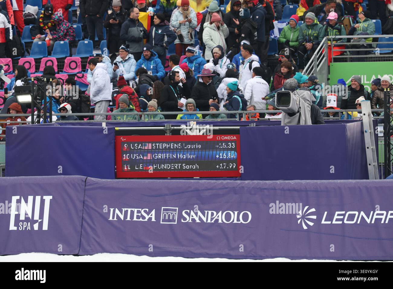 March 14, 2026, Milan, Lombardy, Italy: Hailey Griffin, USA Sit Skier ...