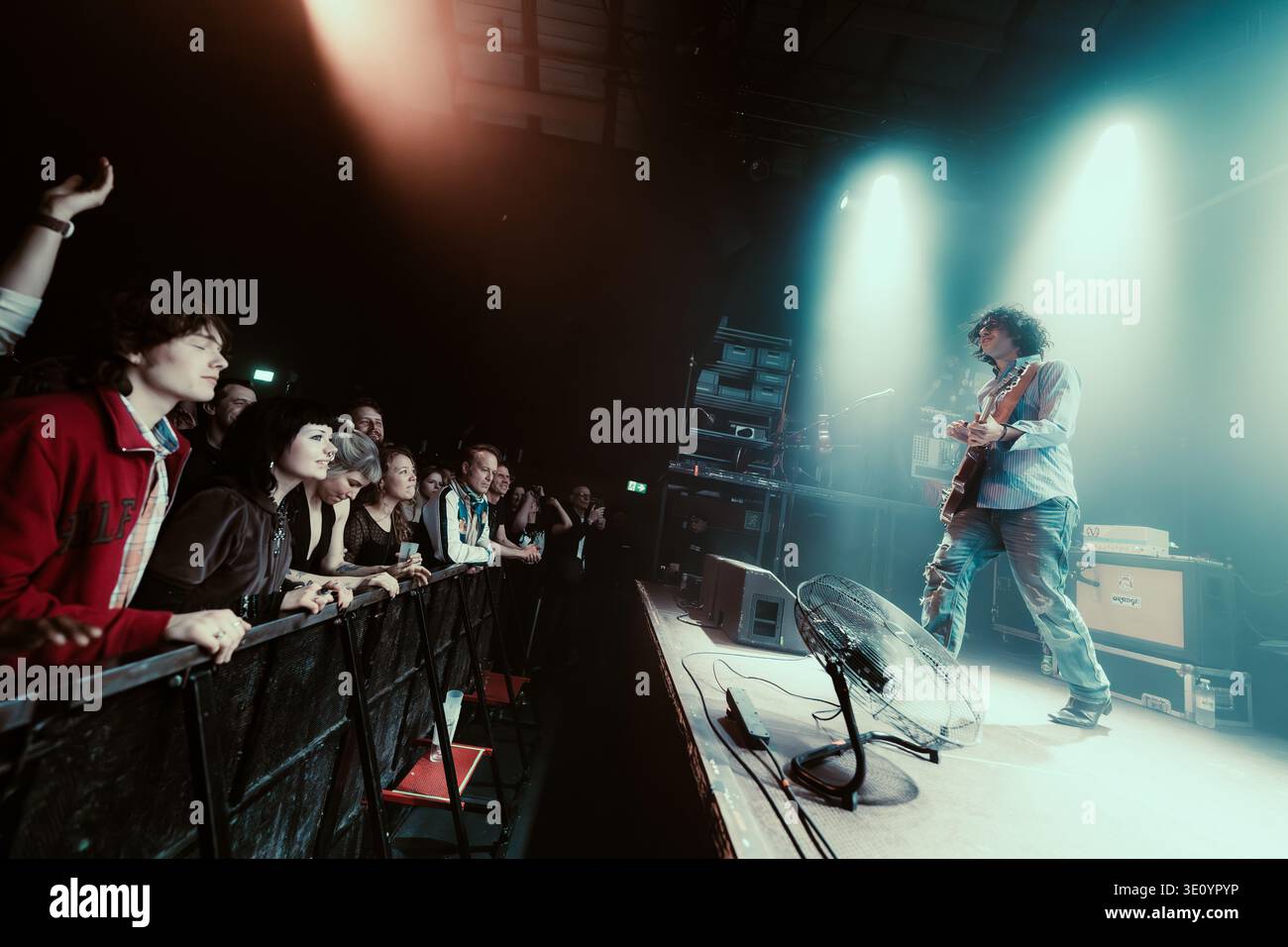 Copenhagen, Denmark. 13th, March 2026. The British indie rock band Bar ...