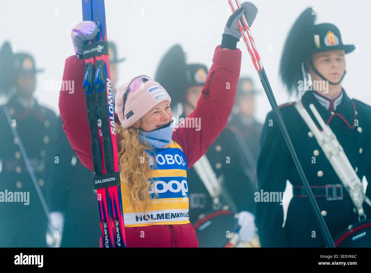 Oslo 20260314. USA's Jessie Diggins after 50 km free technique cross ...