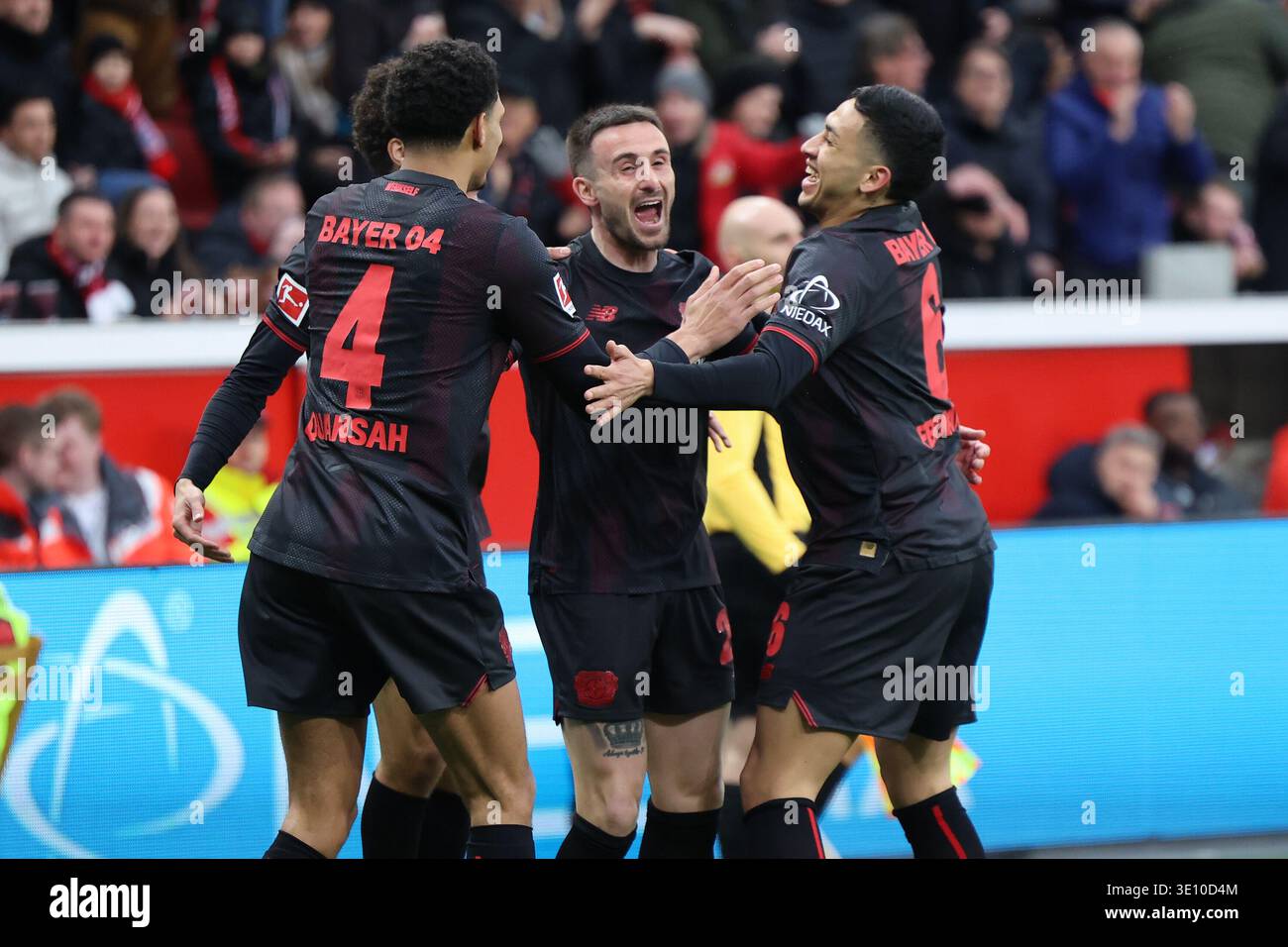 03/14/2026, BayArena, Leverkusen, GER, 1.FBL. Bayer 04 Leverkusen vs ...