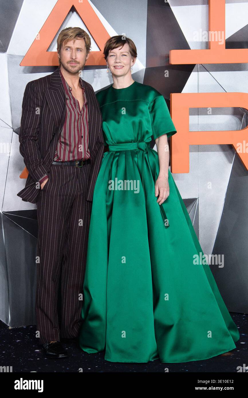 London, UK. 09 Mar, 2026. Pictured: Ryan Gosling and Sandra Hüller ...