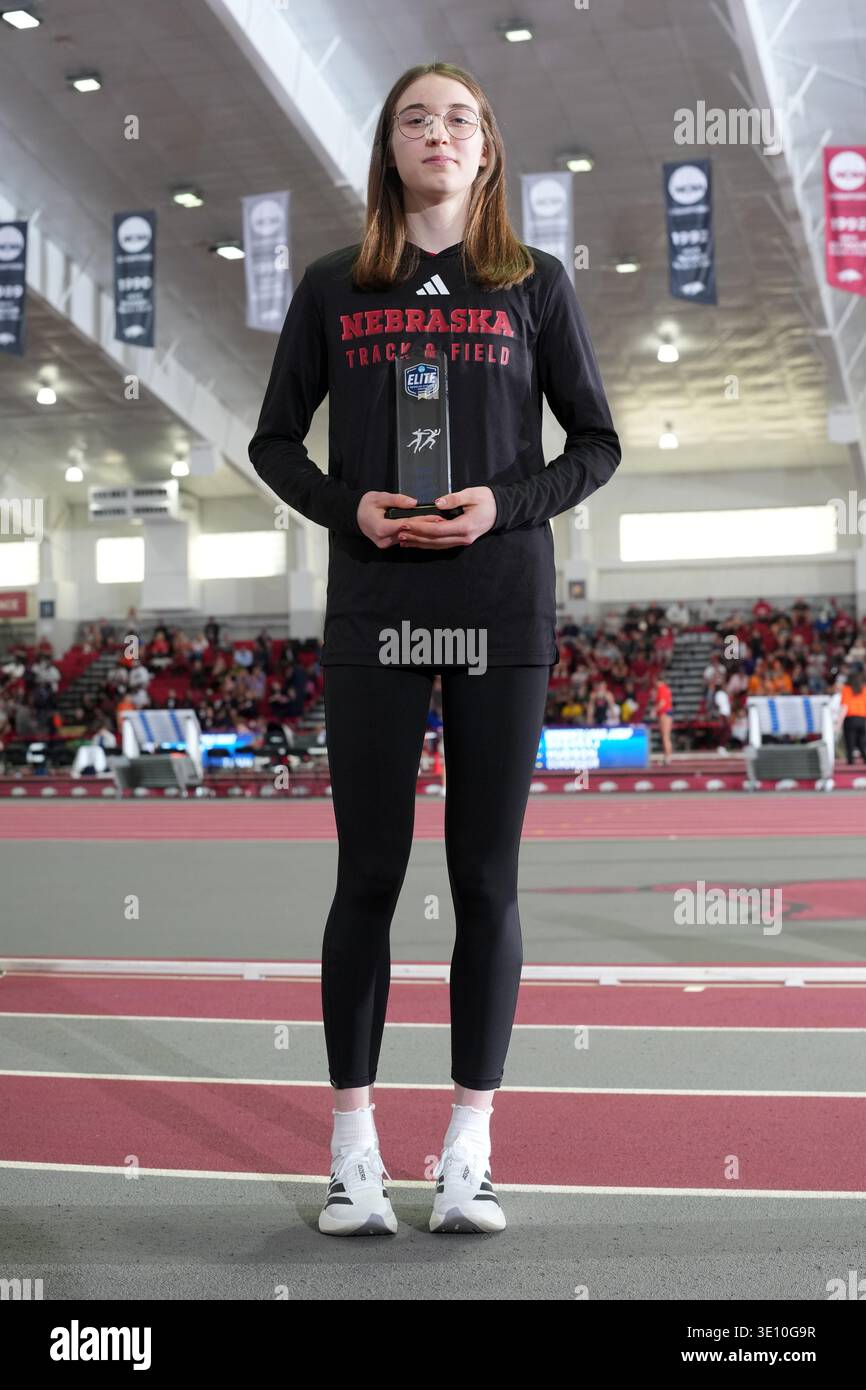 NCAA elite athlete scholar athlete award recipient Ela Velepec of ...