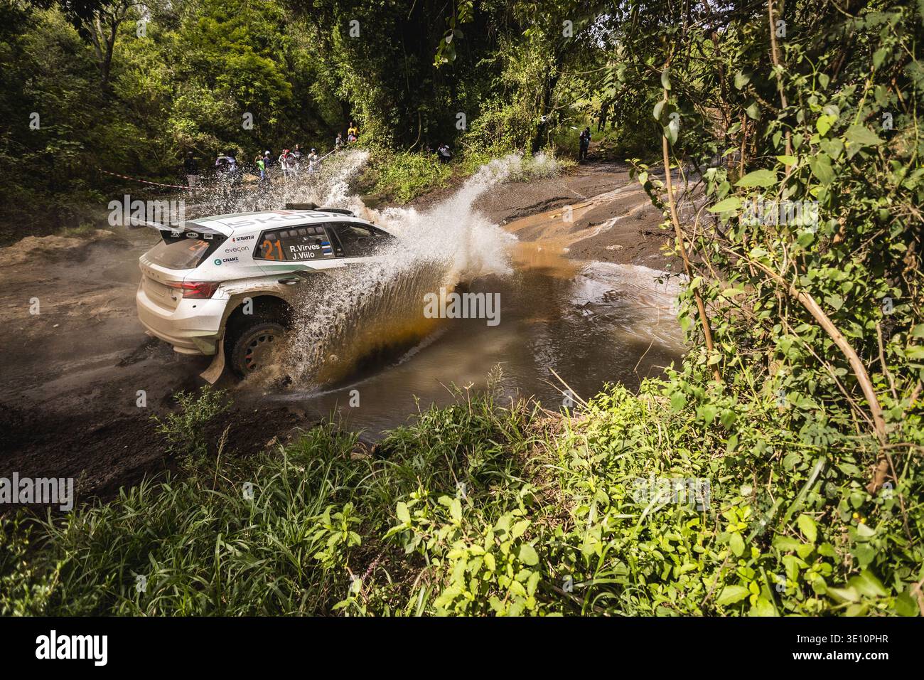 21 Robert VIRVES, Jakko VIILO, Skoda Fabia RS Rally2, action during the ...