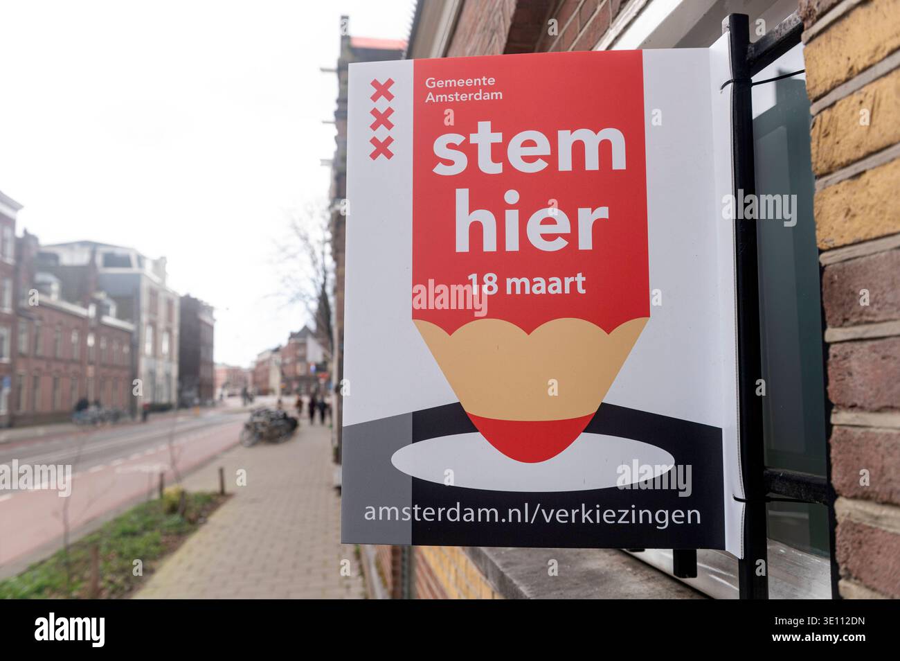 Amsterdam The Netherlands 14th March 2026 Local council elections to ...