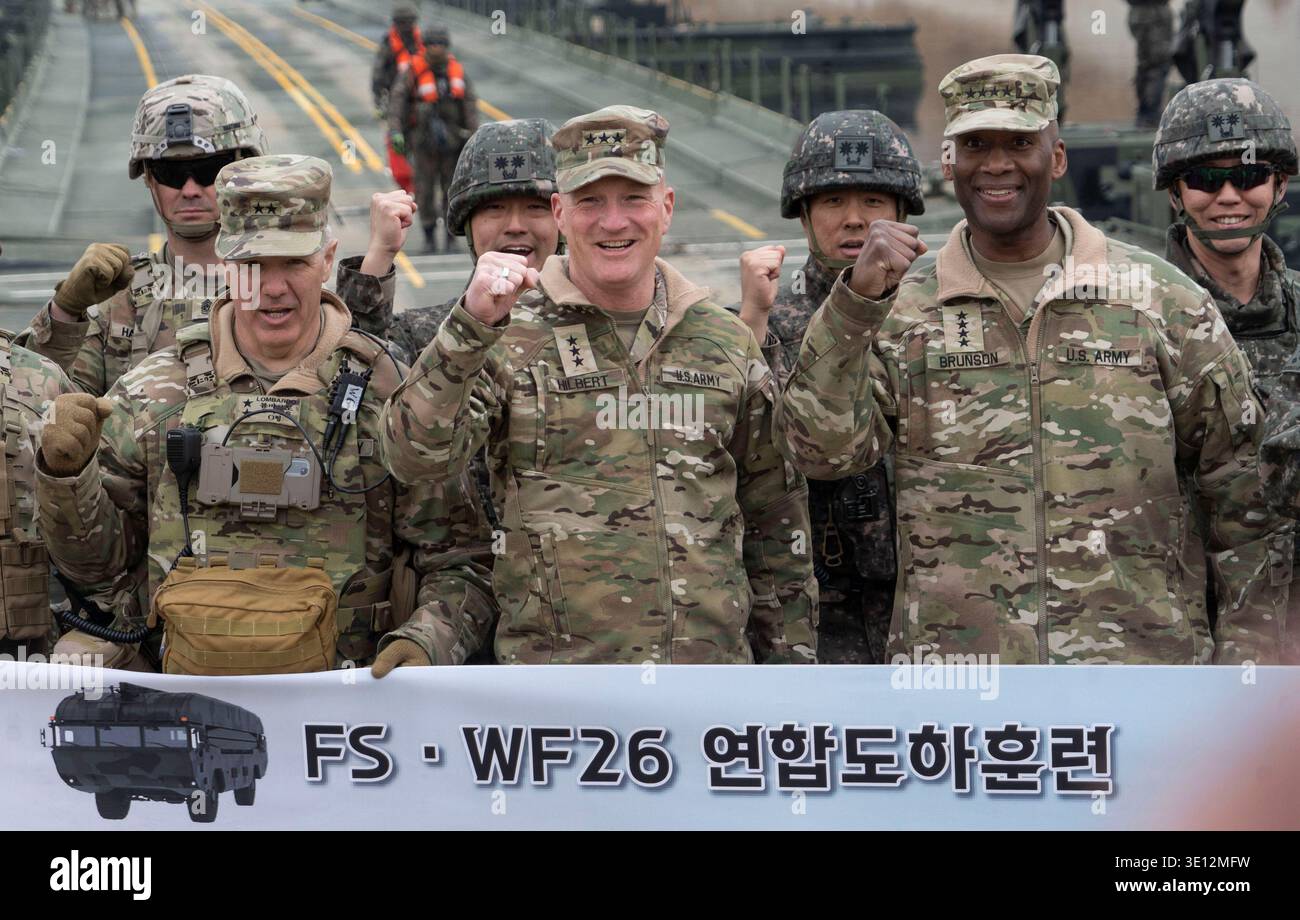 14 March 2026 – Yeoncheon, South Korea: United States Army general ...