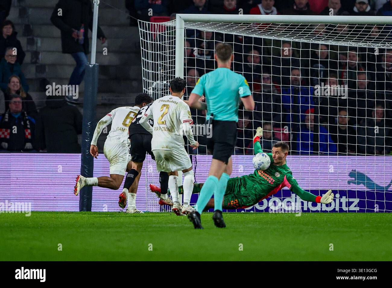 EINDHOVEN , 14-03-2026 , Philips Stadium , season 2025 / 2026 , Dutch ...