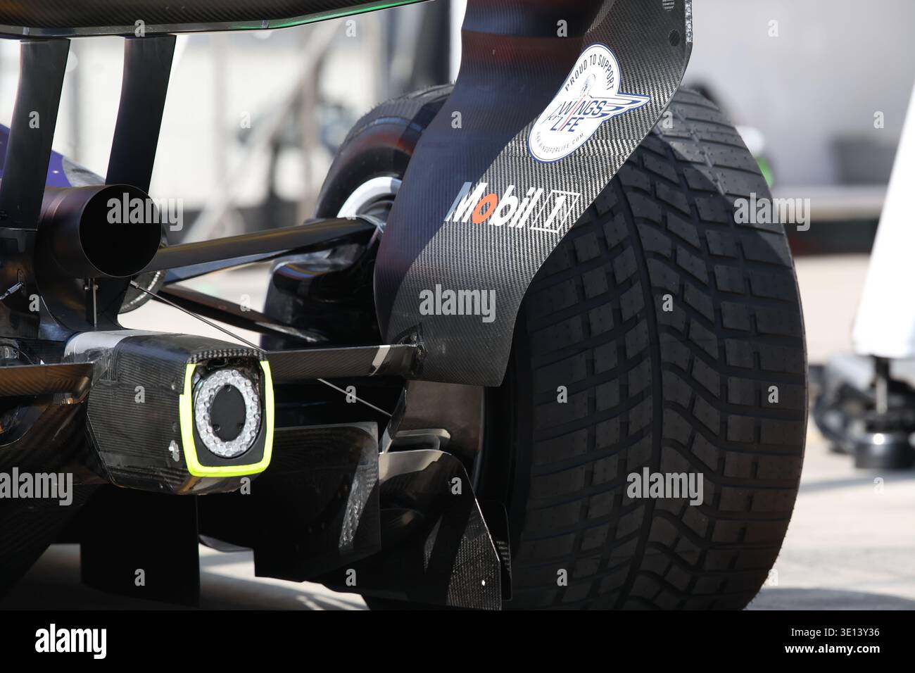 VCARB RacigBull Rear wing, technical detail, during the Chinese GP ...