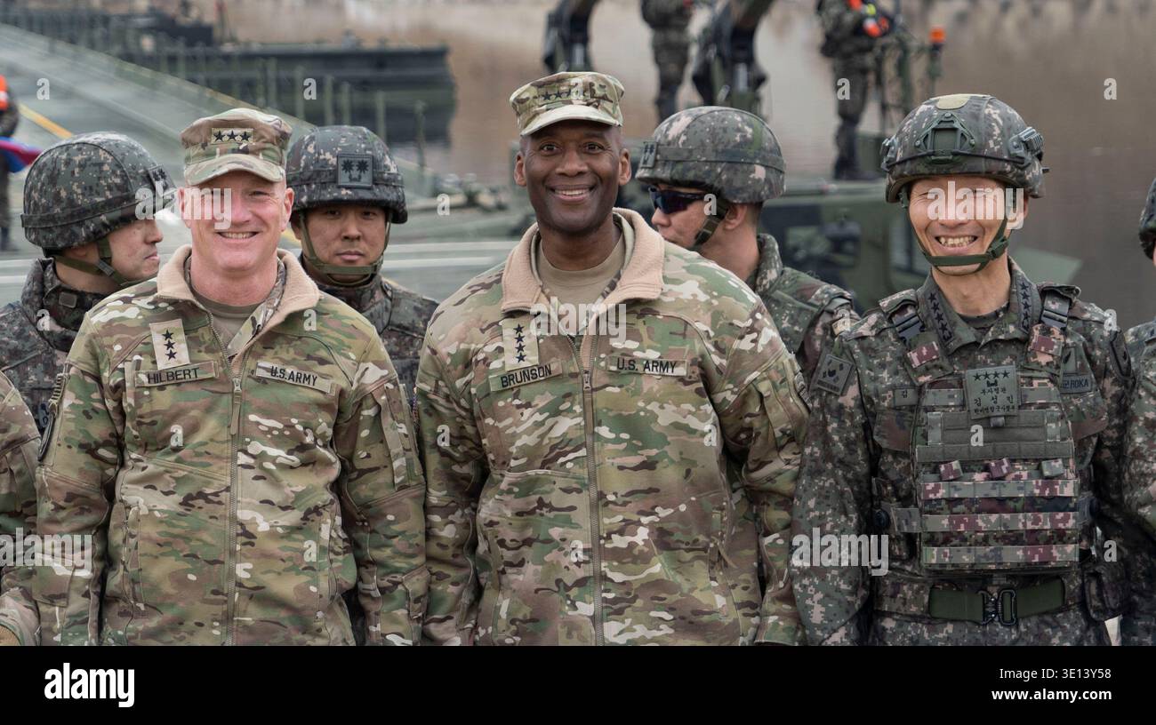 14 March 2026 – Yeoncheon, South Korea: United States Army general ...