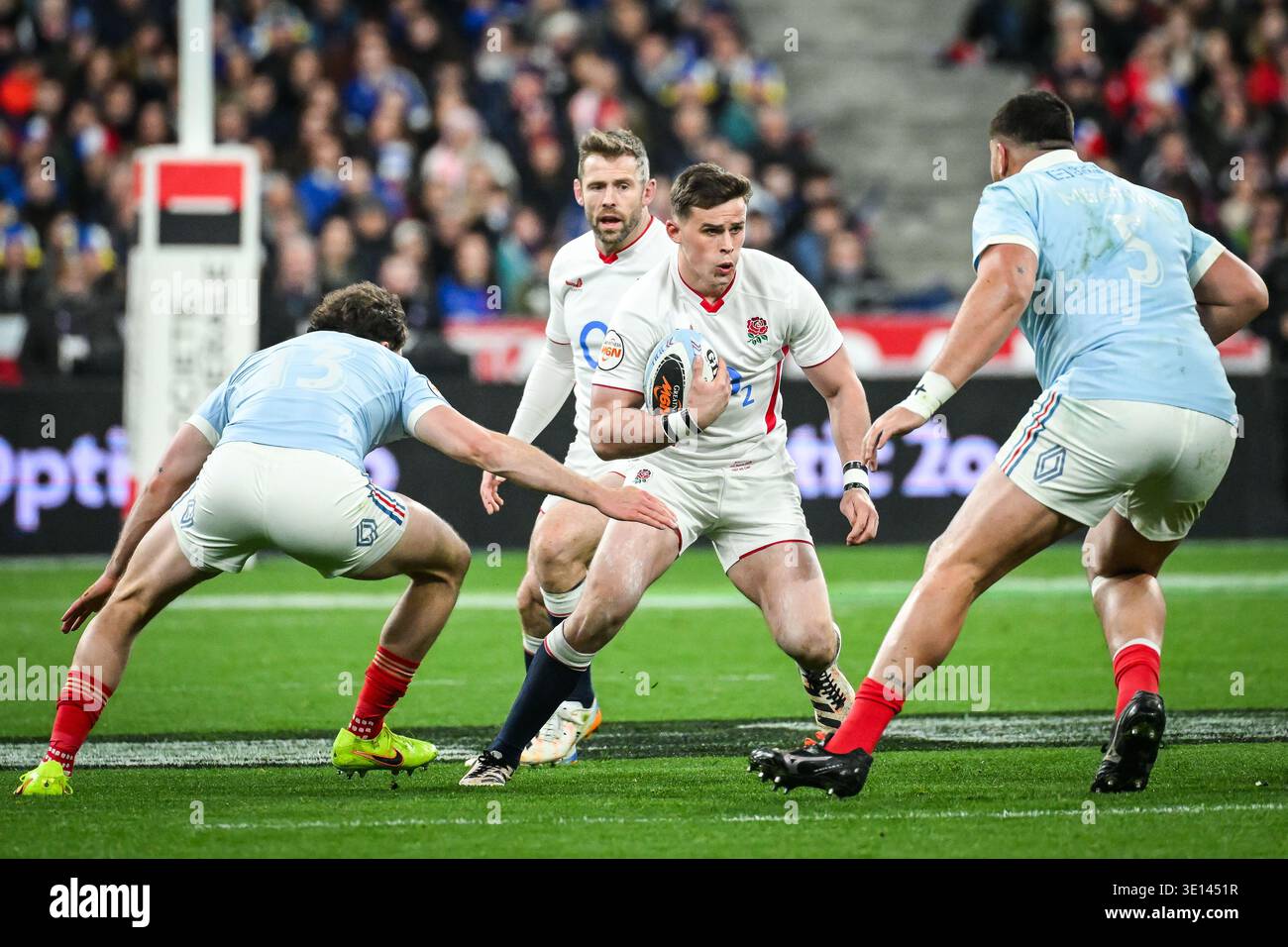 Seb ATKINSON of England during the 2026 Six Nations Championship, rugby ...