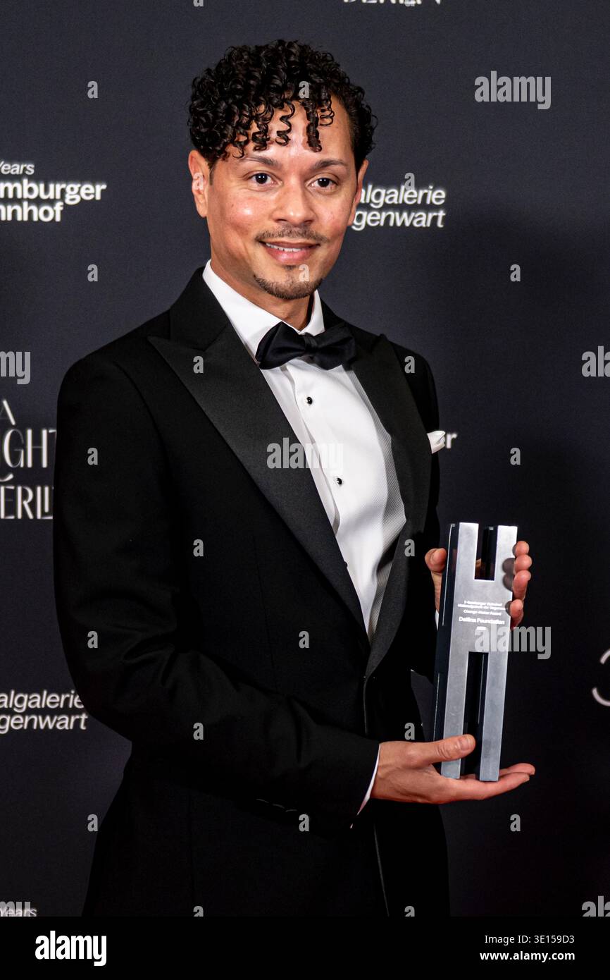 14 March 2026, Berlin: Aaron Cezar, winner of the Hamburger Bahnhof ...