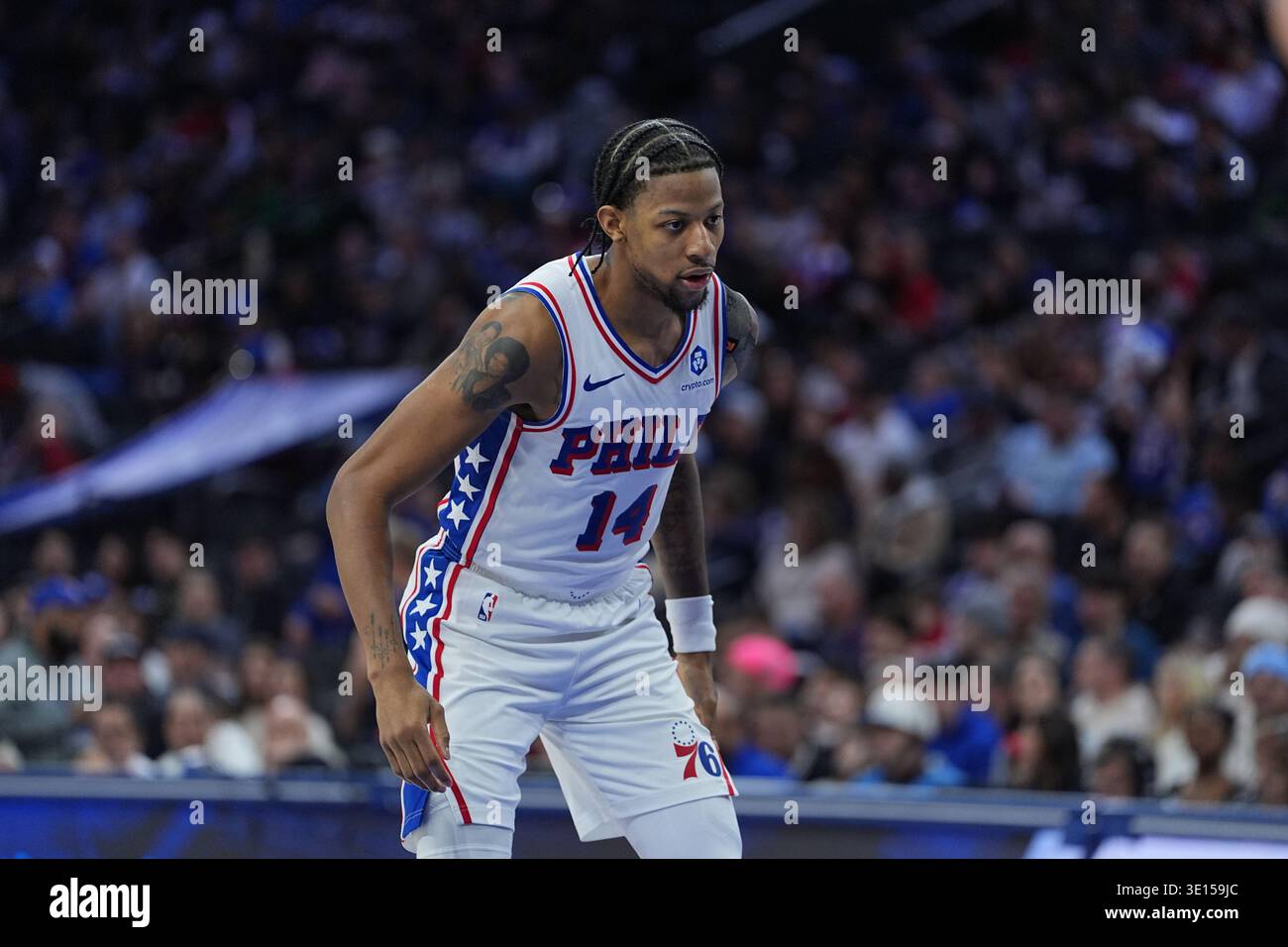 Philadelphia 76ers' Dalen Terry in action during an NBA basketball game ...