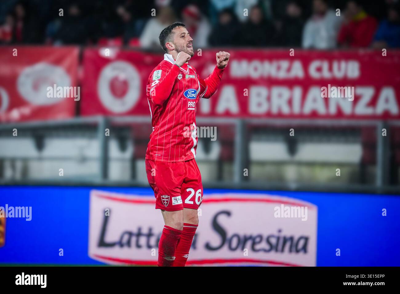 Patrick Ciurria goal celebrate during the Italian championship Serie B ...