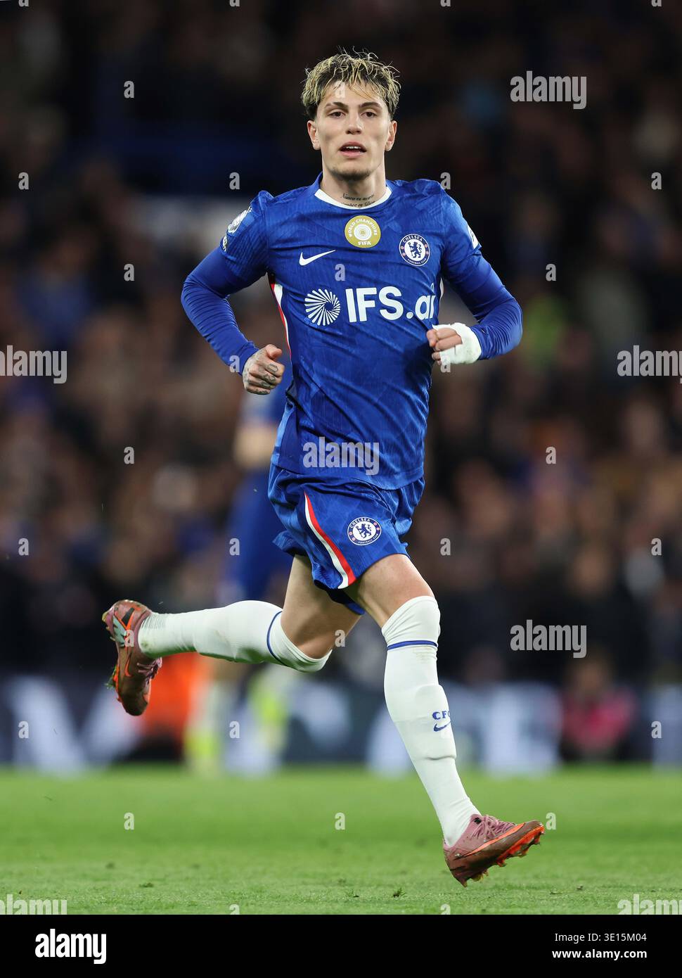 LONDON, ENGLAND, MARCH 14: Alejandro Garnacho of Chelsea during the ...