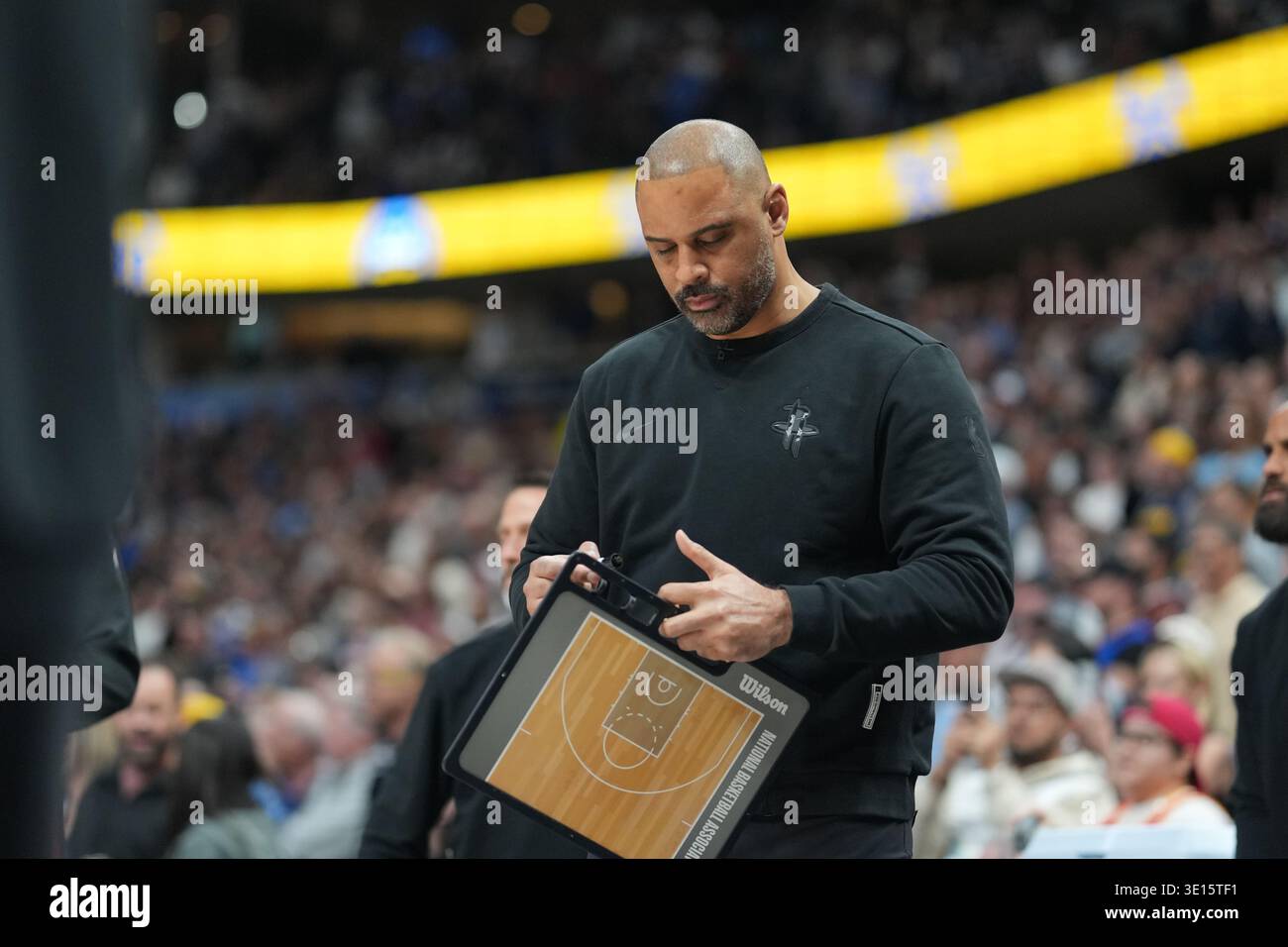 Houston Rockets head coach Ime Udoka in the first half of an NBA ...