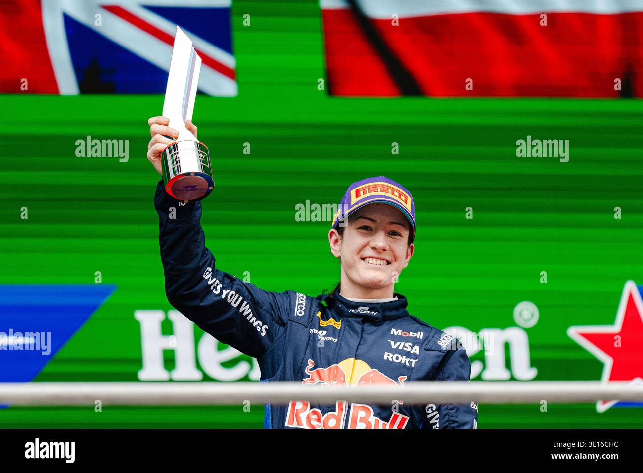 EMMA FELBERMAYR AUDI F1 ACADEMY RACE WIN on Sunday during the 2026 ...