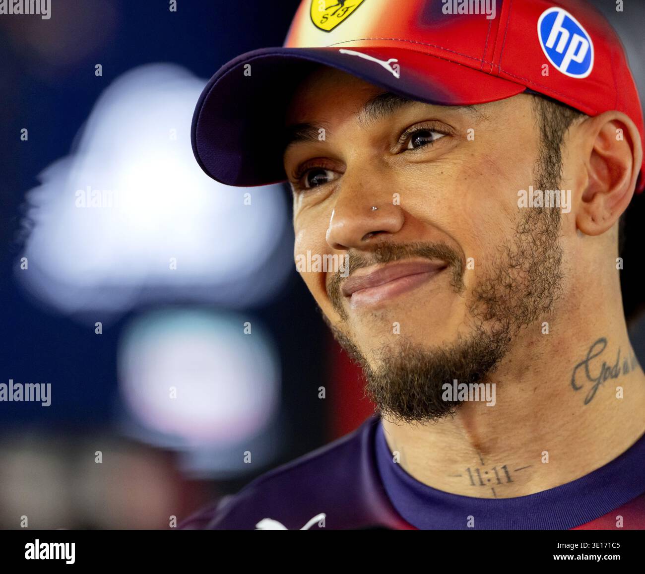 SHANGHAI - Lewis Hamilton (Ferrari) after the race at the Shanghai ...
