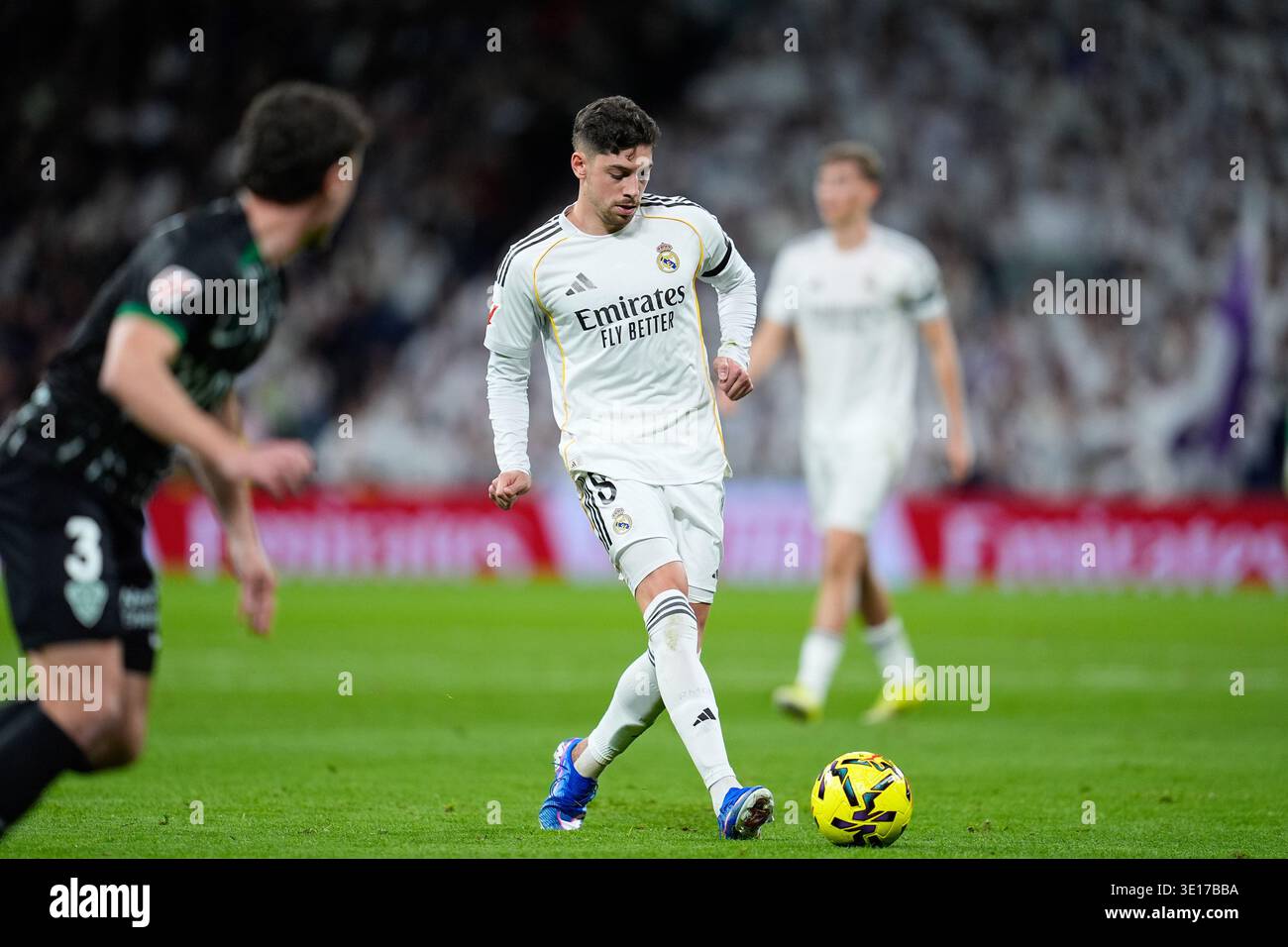 Federico Valverde of Real Madrid during the Spanish championship LaLiga ...
