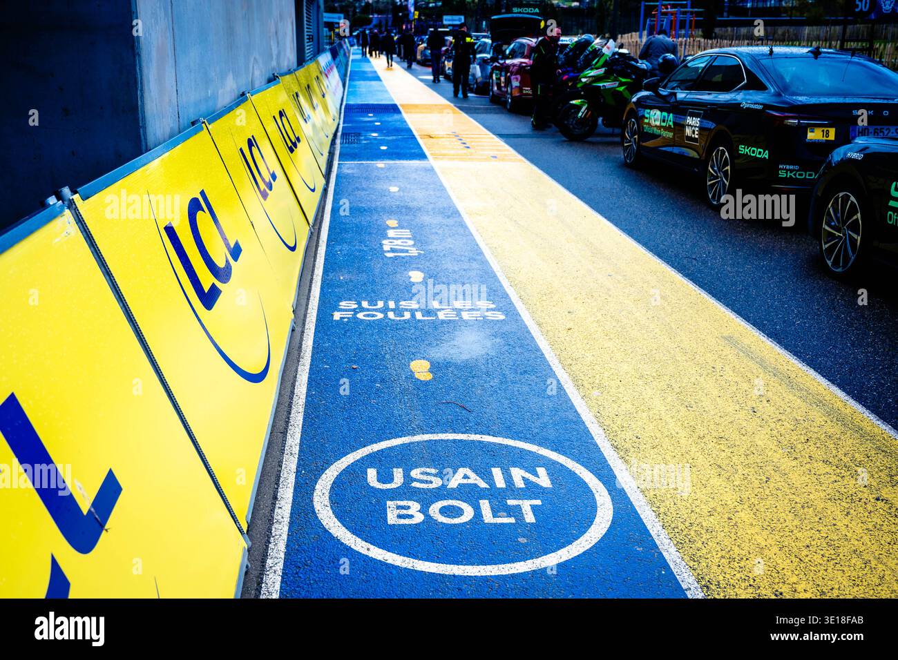 Ambiance during the Paris-Nice 2026, UCI World Tour cycling race, Stage ...