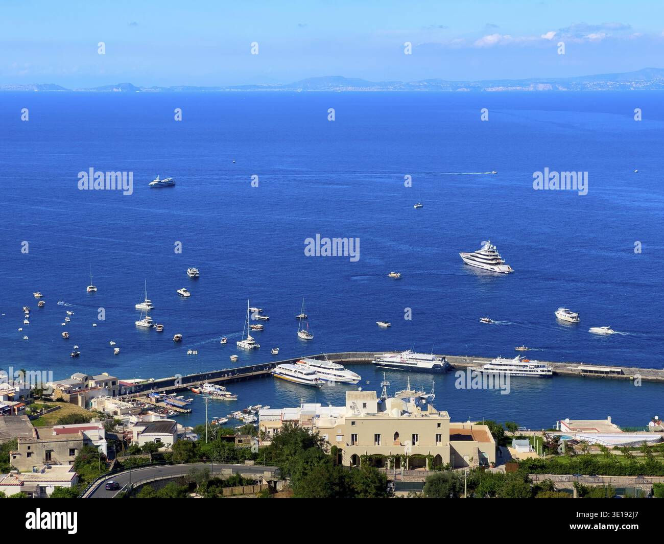 Waterfront promenade salerno campania hi-res stock photography and ...