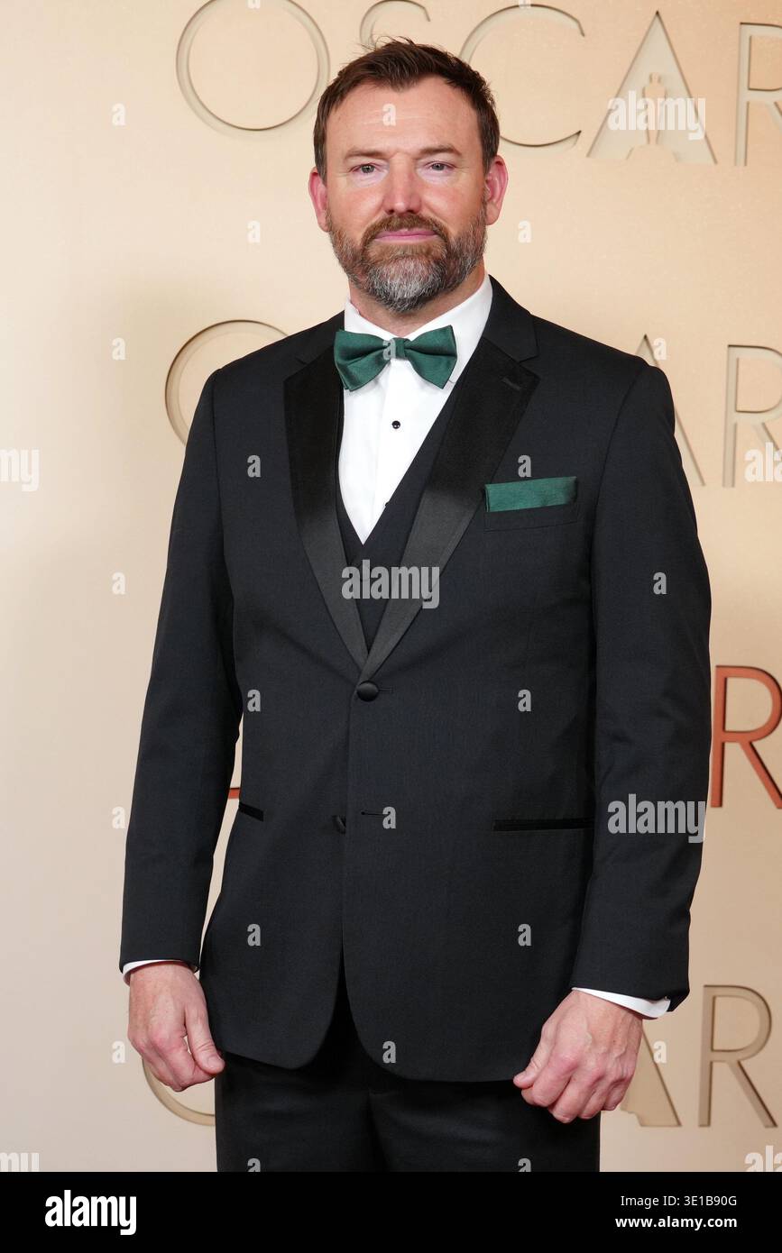 Jack Piatt arrives at the Oscars on Sunday, March 15, 2026, at the ...