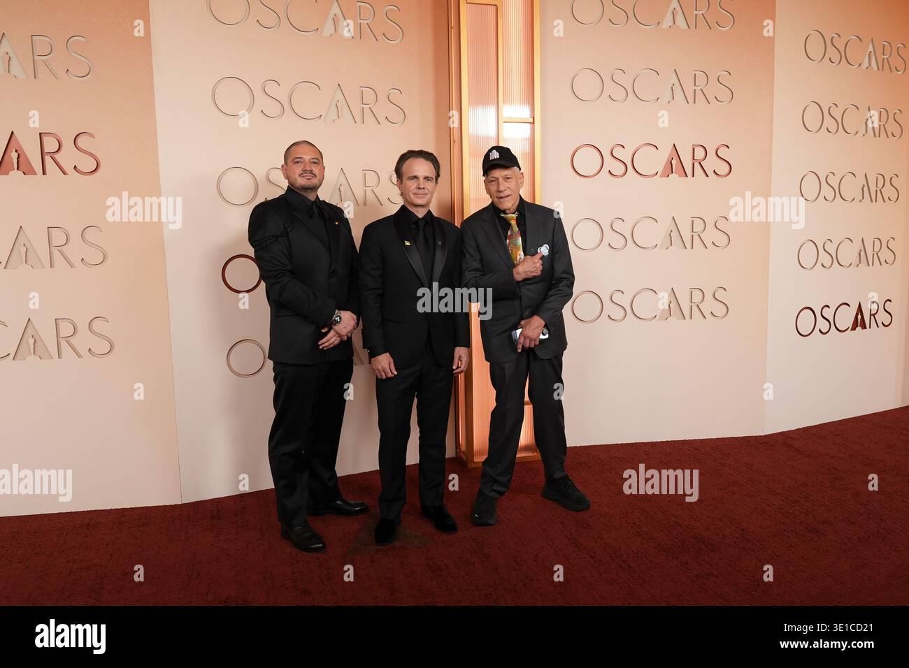Juan Arredondo, from left, Craig Renaud and Jon Alpert arrive at the ...