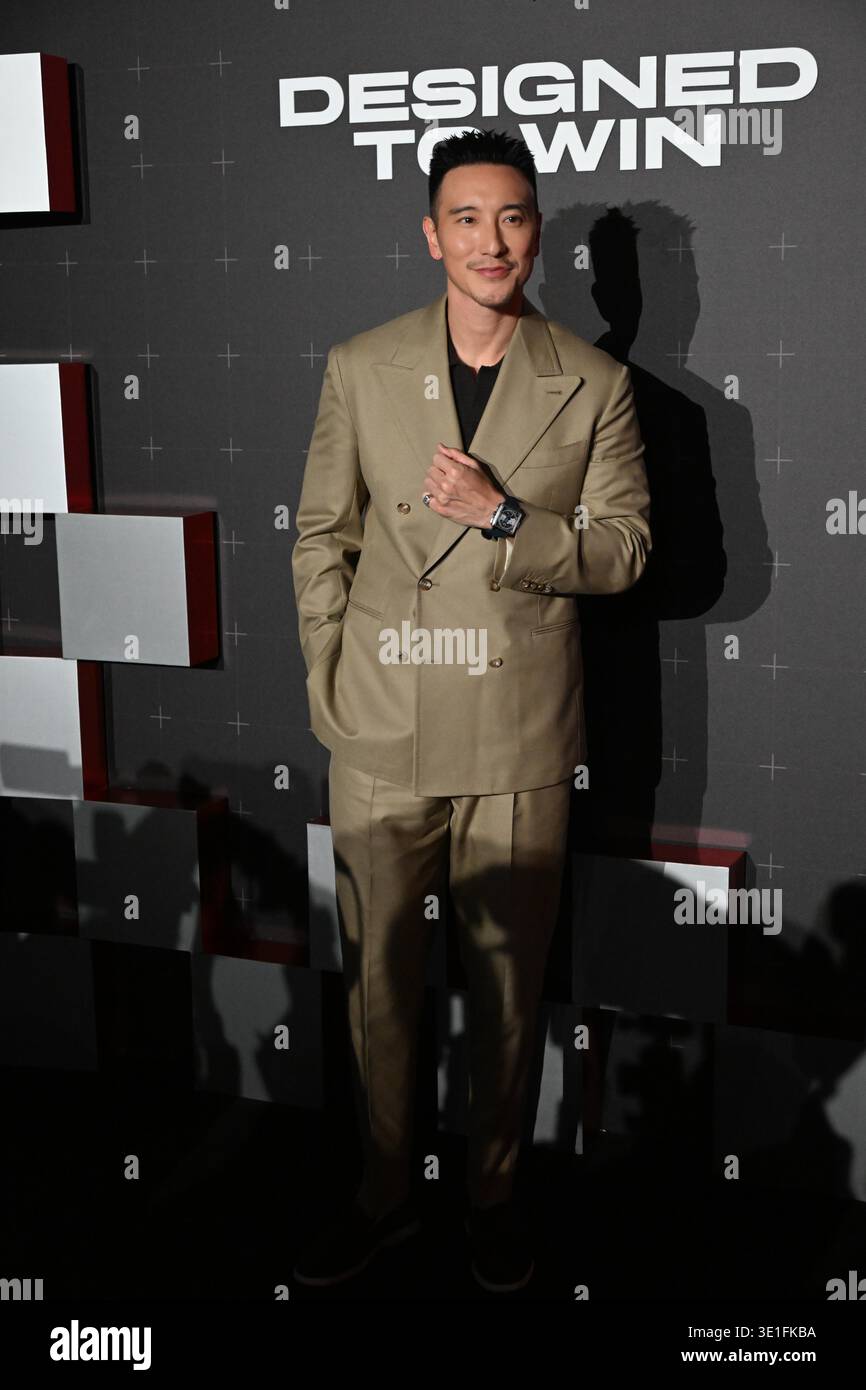Taiwanese-American actor and model Sunny Wang attends an event in ...