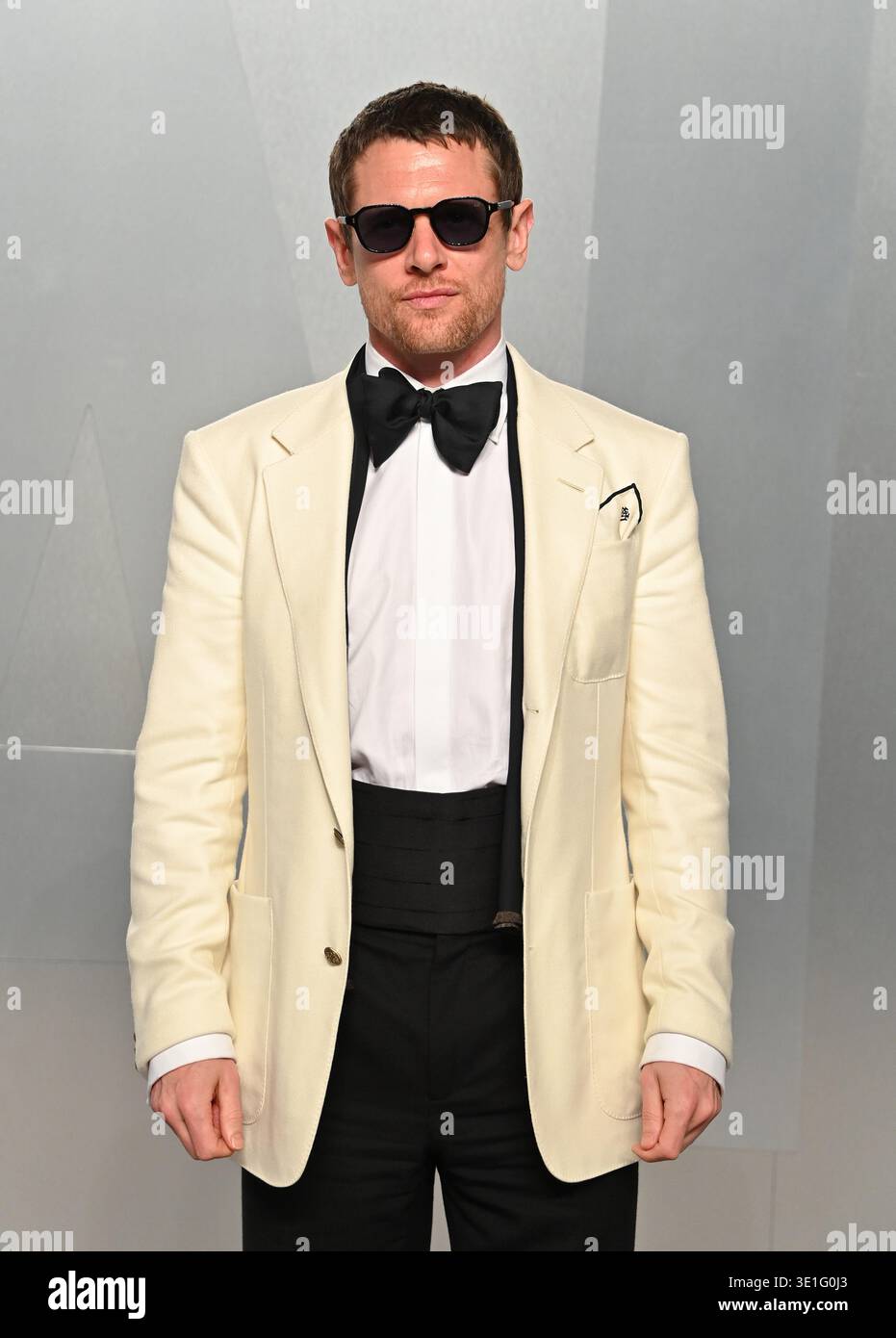 Jack O'Connell arriving to the Vanity Fair Oscar Party 2026 held at ...