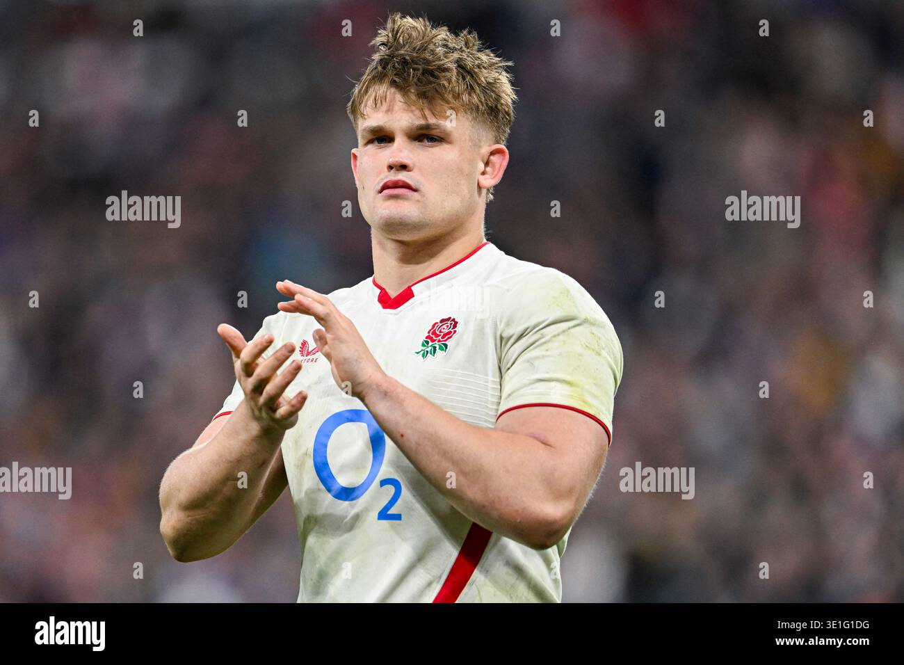Guy Pepper during the rugby union Six Nations Championship match France ...
