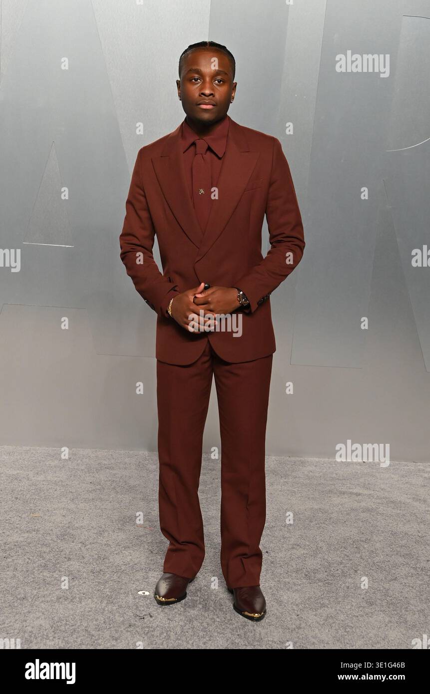 Miles Canton arriving to the Vanity Fair Oscar Party 2026 held at LACMA ...