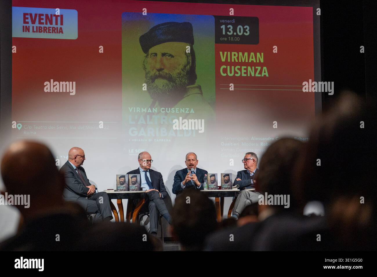 **NO WEB OR NEWSPAPERS, ONLY FOR ITALY** Presentation of Virman Cusenza ...