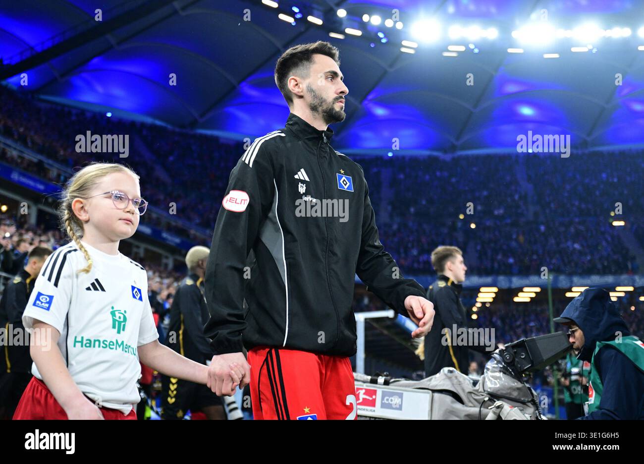 Fabio Vieira (HSV Hamburg) starts, Hamburg, March 14, 2026, Soccer ...