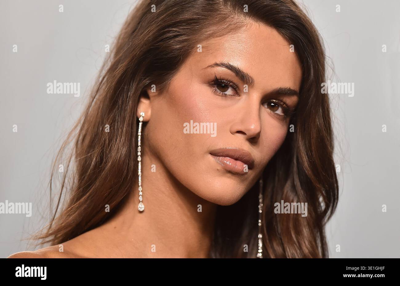 Kaia Gerber arriving to Vanity Fair Oscar Party 2026 at LACMA on March ...