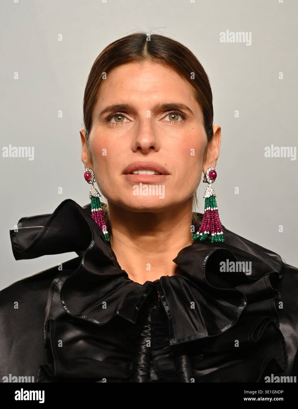 Lake Bell arriving to the Vanity Fair Oscar Party 2026 held at LACMA's ...