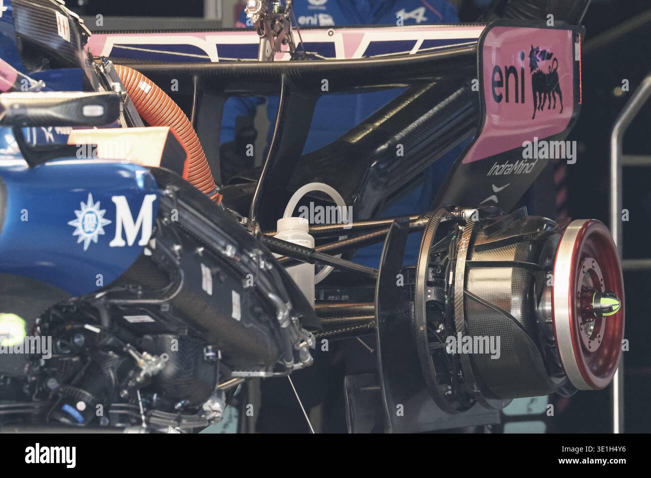 Alpine Rear wing, technical detail, during the Chinese GP, Formula 1 ...