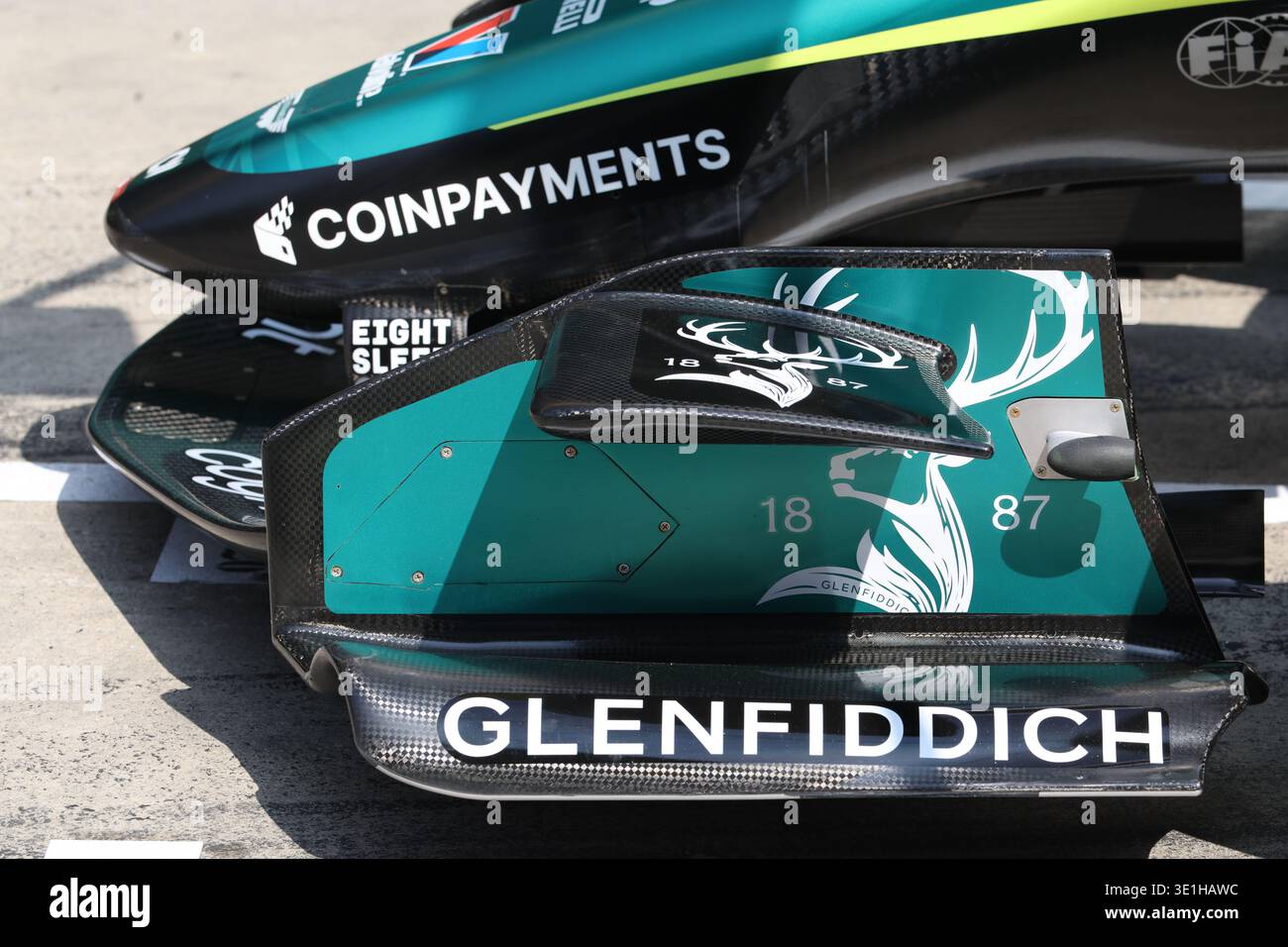 Aston Martin Front wing, technical detail, during the Chinese GP ...