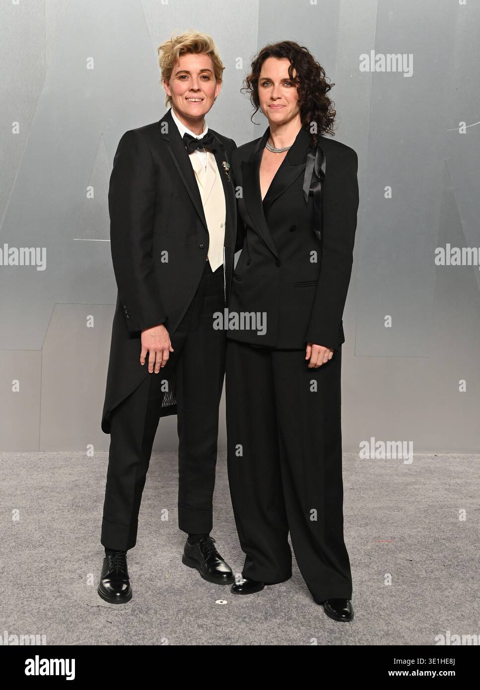 Brandi Carlile and Catherine Shepherd arriving to Vanity Fair Oscar ...