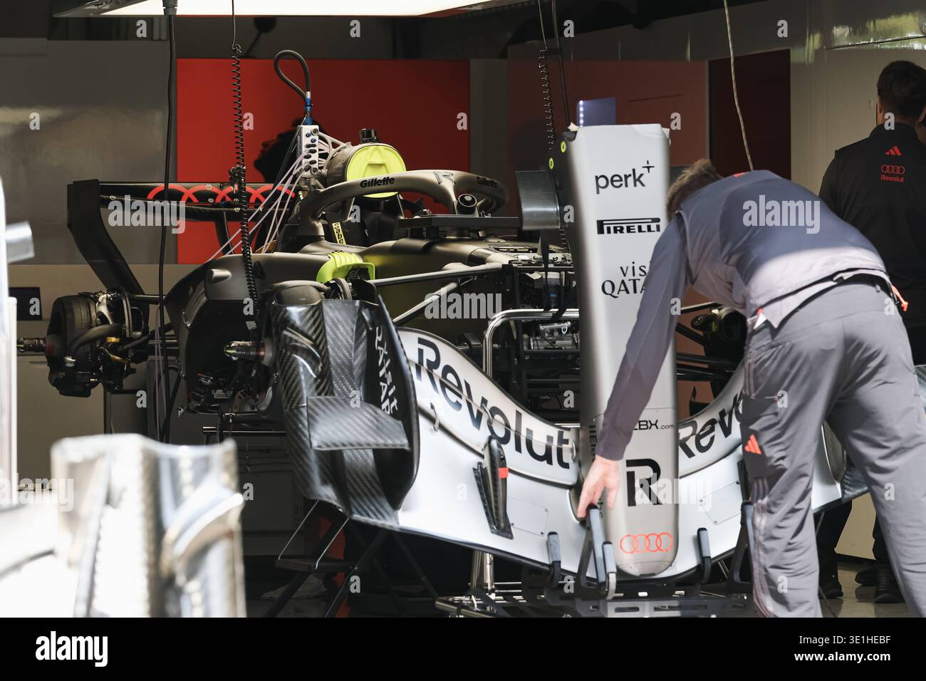 Audi Front wing, technical detail, during the Chinese GP, Formula 1 ...