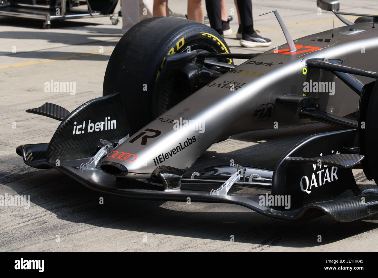 Audi Front wing, technical detail, during the Chinese GP, Formula 1 ...