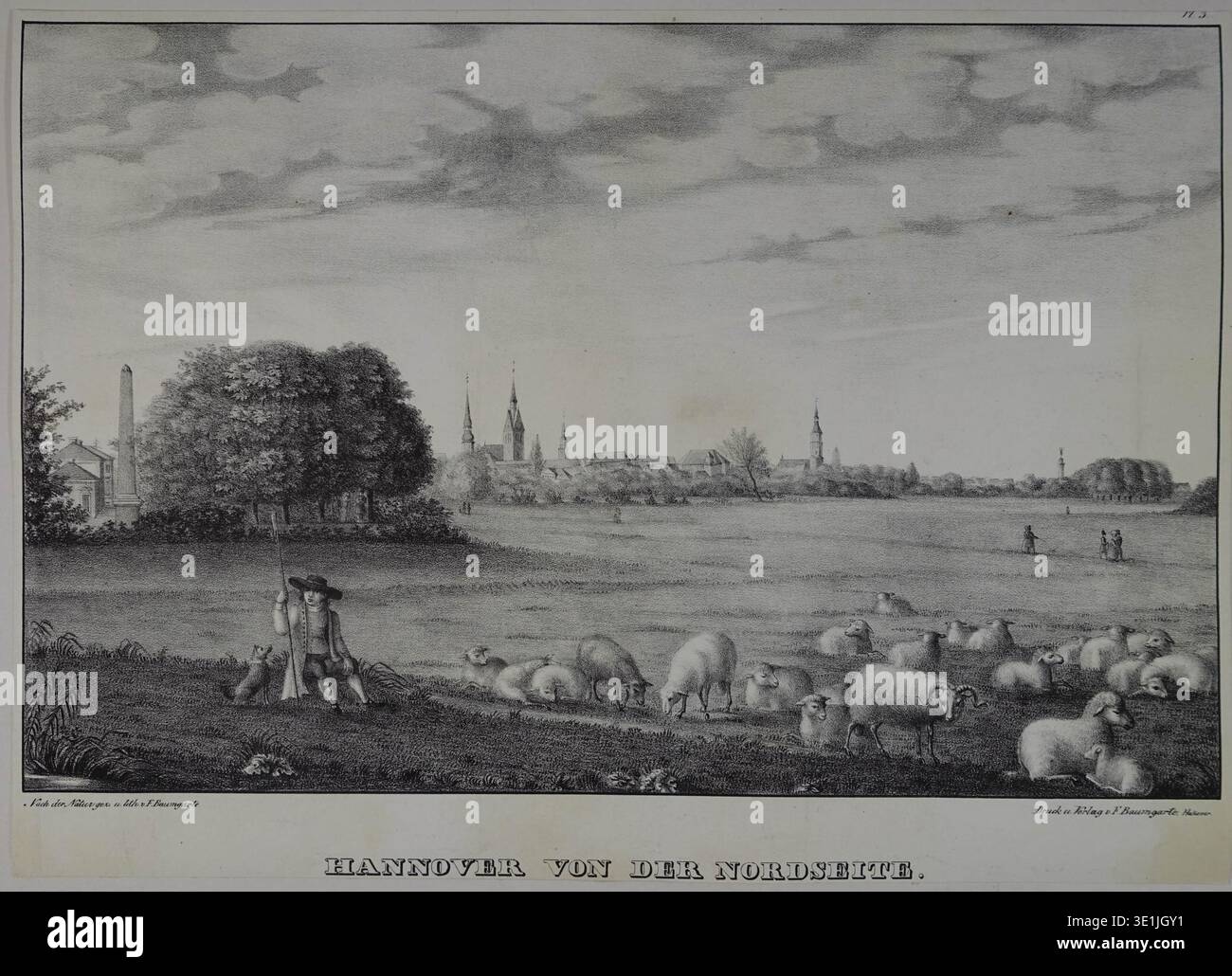 Hanover church skyline depiction hi-res stock photography and images ...